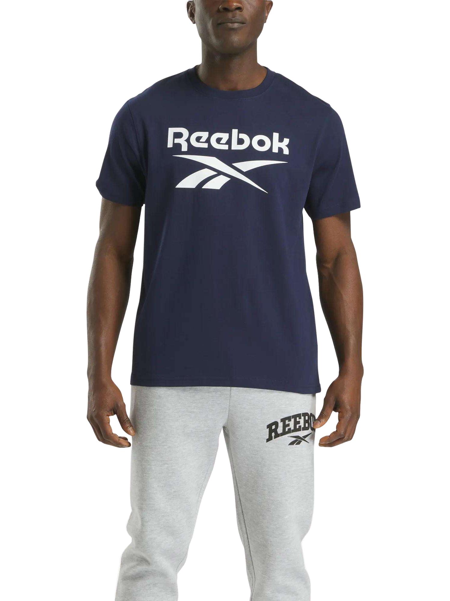 REEBOK big logo crewneck short sleeve tee